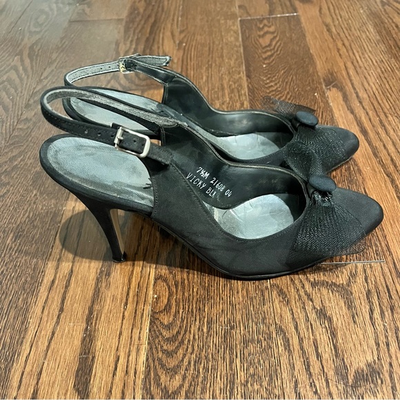 F.S. Peck | Shoes | Fs Peck Vicky Slingback Heel 75m | Poshmark